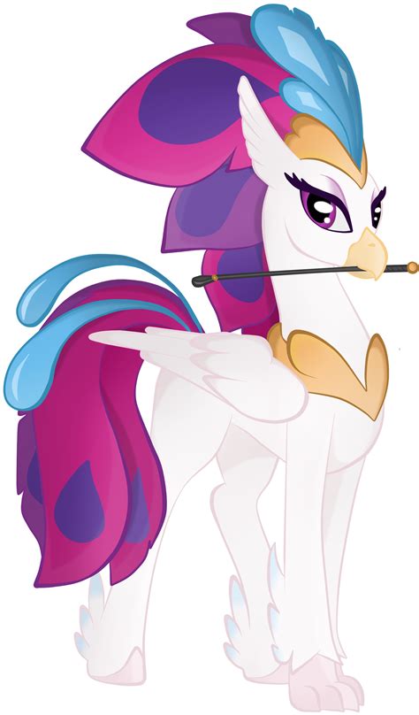 1558683 Safe Artistvirenth Queen Novo Classical Hippogriff Hippogriff G4 My Little