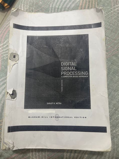 Digital Signal Processing Textbook Dsp Hobbies And Toys Books And Magazines Textbooks On Carousell