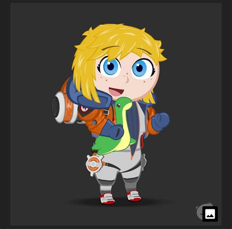 [2020] Chibi Wattson Without Her Hoodie Credit To Moy Para Of Respawn Apex Legends Dev