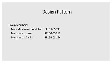 Design Patterns Structural Pptx