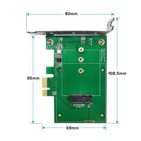 Converter Card For M 2 A E Key Wi Fi Module To Pcie Adapter Card Acpx1 201