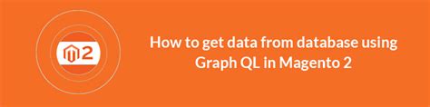 How To Get Data From Database Using Graph Ql In Magento 2