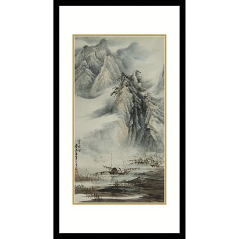 Luminance Arts Mist At Dawn By Chen Xiaoping Single Picture Frame