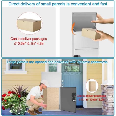 smart parcel box 8 bit