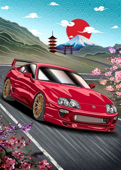 Jdm Car Poster At Scott Gerber Blog