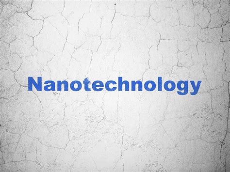 Science Concept Nanotechnology On Wall Background Grunge Background Chemistry Search Photo And