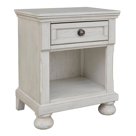 Signature Design By Ashley Table De Nuit Robbinsdale à 1 Tiroir B742 9