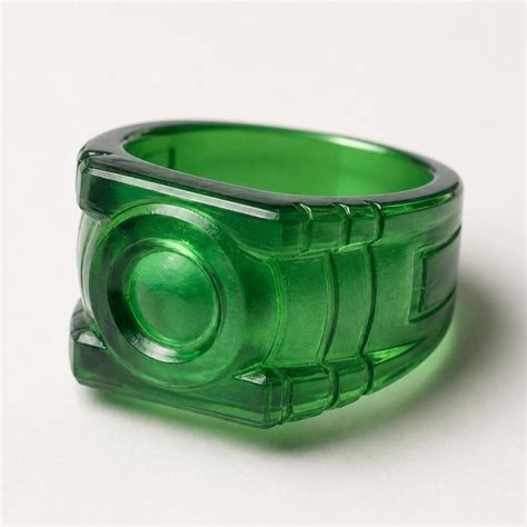 Cosplay Ring Collection Green Lantern Magic And Fantasy Rings