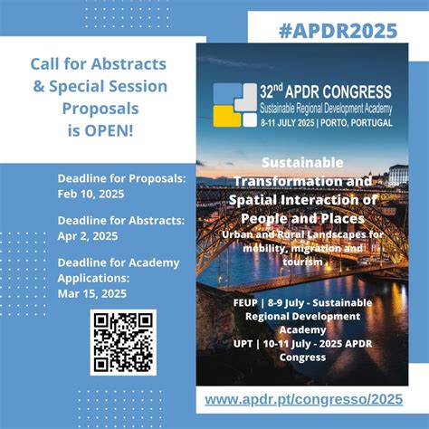 Call For Papers And Special Session Proposals 2025 Apdr Congress The