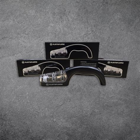 Tri Wheel Knife Sharpener Flint And Flame
