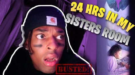 24 Hours In My Sisters Room Ends Horrible Youtube