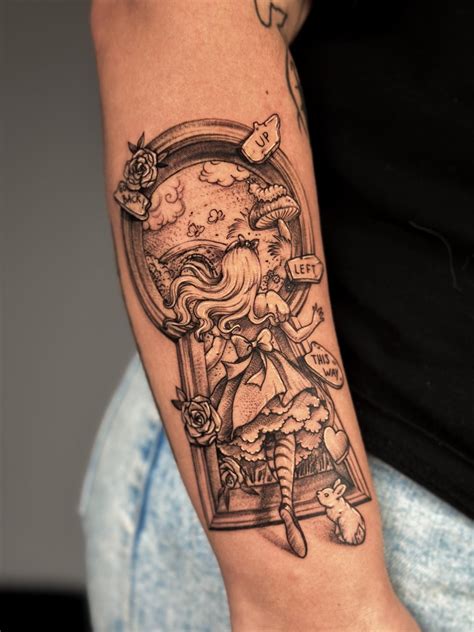 Alice In Wonderland Inspired Tattoos Alice In Wonderland Tattoos Ps