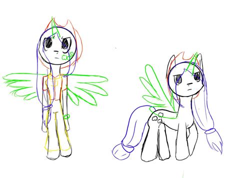 How To Draw Mlp Alicorn Base