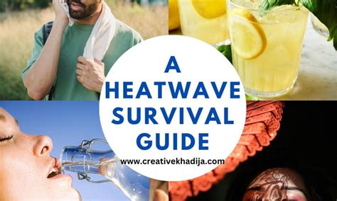 Heatwave Survival Guide For Summer Season Creative Khadija