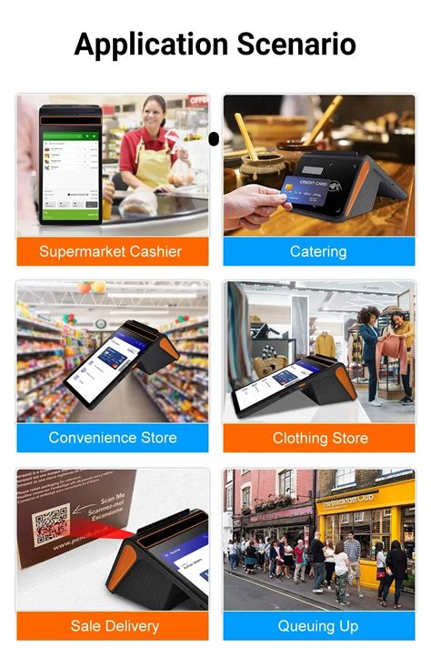 Inch Android Capacitive Touch Screen System Nfc Pda Portable Hand Held All In One Android