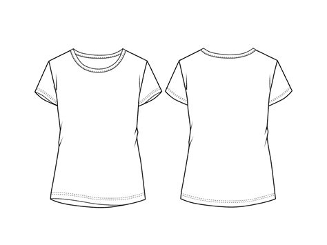 How To Draw A Simple T Shirt