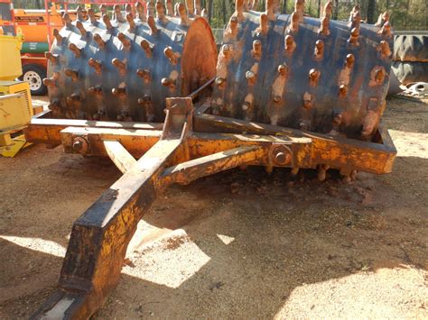 Double Drum Sheep Foot Compactor Jm Wood Auction Company Inc