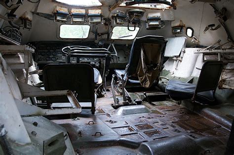 Btr 70 Inside Amphibious Armored Personnel Carrier Made In Flickr