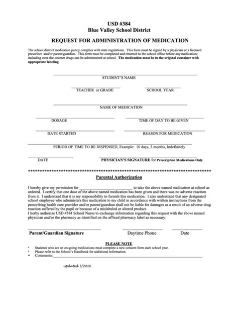 Top 13 Medication Request Form Templates Free To Download In Pdf Format
