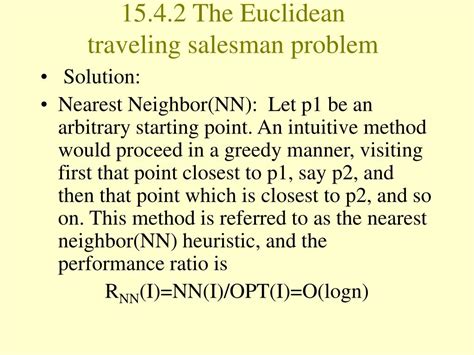 Ppt Chapter 15 Approximation Algorithm Powerpoint Presentation Free