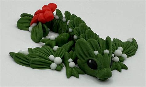 Tiny Mistletoe Dragon Imperial 3d Printing And Design
