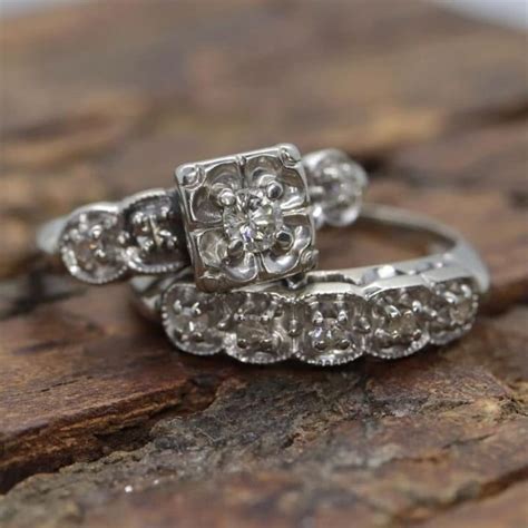 Vintage Wedding Ring Etsy