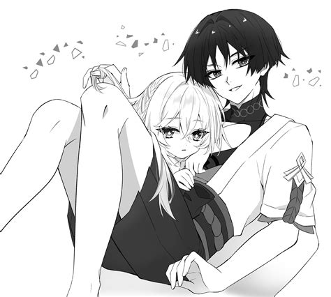 Scaramouche Nahida And Wanderer Genshin Impact Drawn By Kebi Danbooru