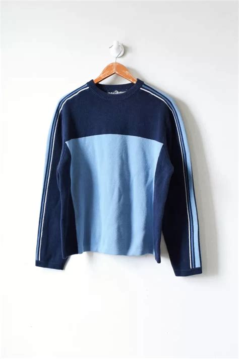 Vintage 90s Striped Sweater Urban Outfitters