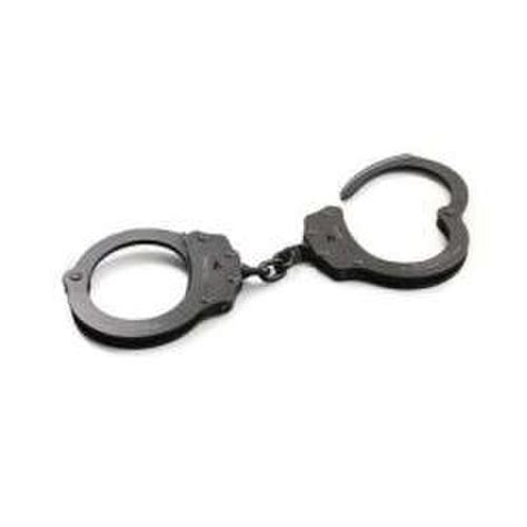 Peerless Model 701c Chain Link Handcuff Penetrate Black Oxide Finish