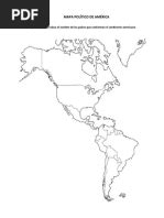 Mapa Politico De America Para Imprimir Pdf