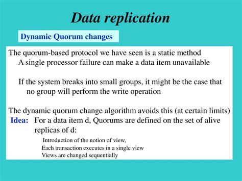ppt ch12 continued replicated data management powerpoint