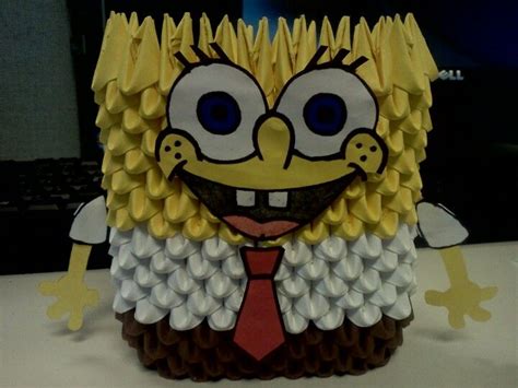 Spongebob Origami Honorrochelle