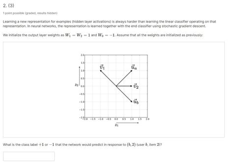 solved 2 3 1 point possible graded results hidden