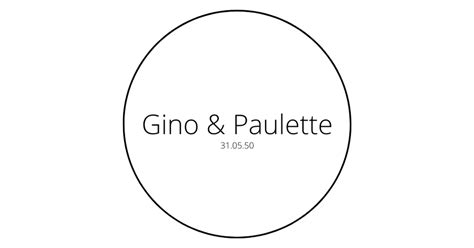 Gino And Paulette