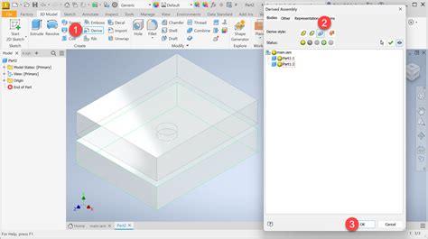 Get The Volume Between Two Plates With A Distance From An Inventor Assembly