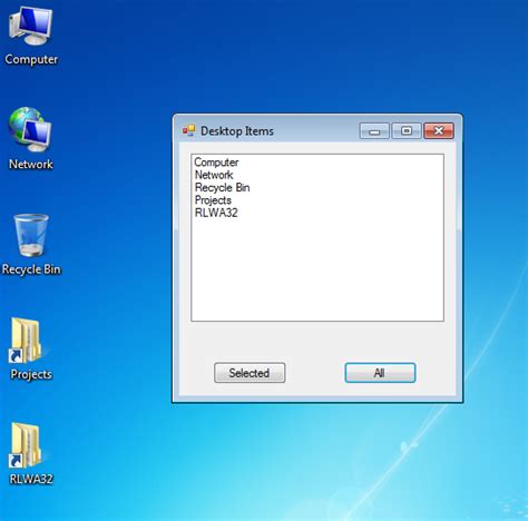 Get Selected Files From The Desktop Microsoft Qanda