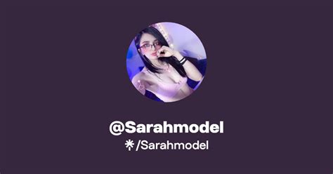 Sarahmodel Official Tiktok Instagram Twitter Linktree
