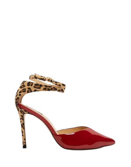 Lisa Red Patent Leopard Nina Armandonina Armando