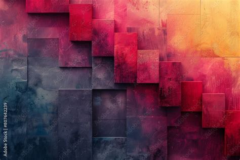 Abstract Background In Colors And Patterns For Ehs Day Or