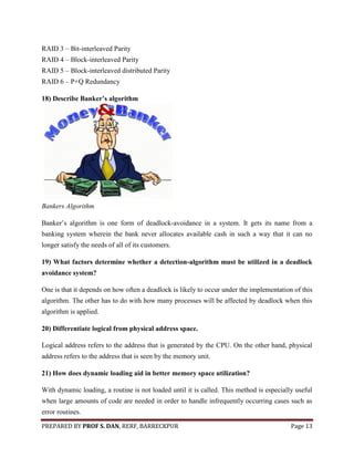 Operating System Interview Questions PDF