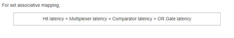 co and architecture hit latency computer organization