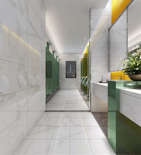 20 Public Restroom Hotel Interior Modern Design Luxury Model