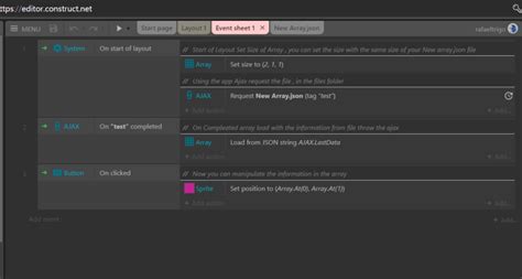 How To Load Fill Array From A Json File In Construct