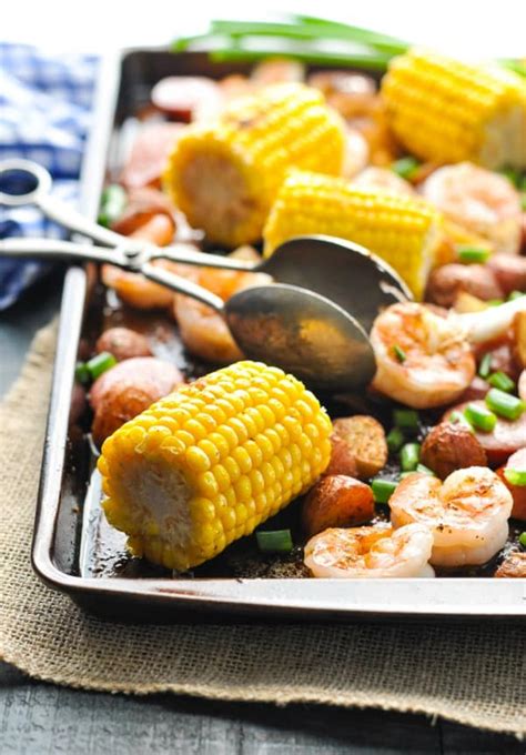 Sheet Pan Low Country Boil The Seasoned Mom