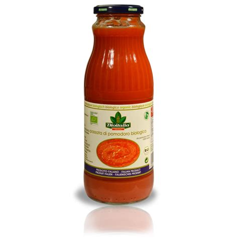 Organic Cooking Tomato Pureepassata Bioitalia 700ml Farm Fresh