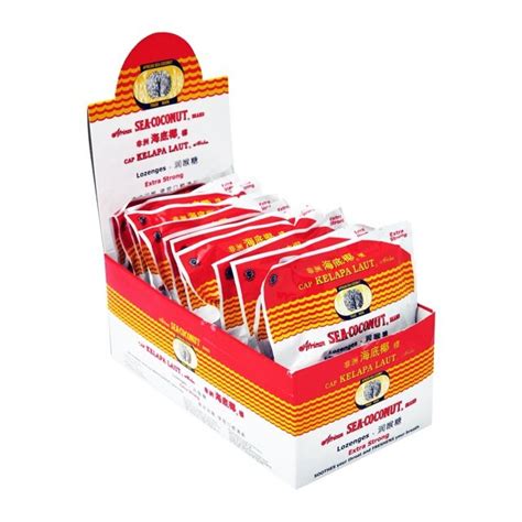 African Sea Coconut Drops Candy 15 Packs X 15g Extra Strong Lazada