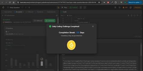 Sainath Omdas On Linkedin Leetcode 100daysofcode Dsa