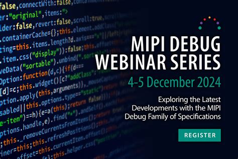 Interface Specifications For Mobile Products Mipi Allliance