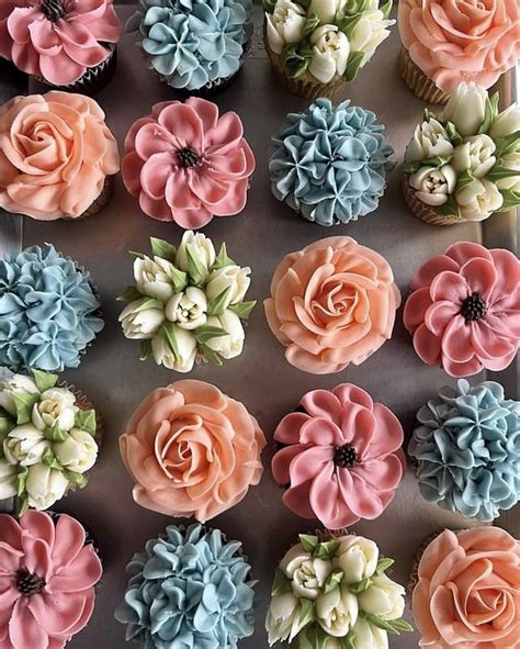 29 Floral Cupcakes Ideas In 2025 Floral Cupcakes Cupcake Cakes