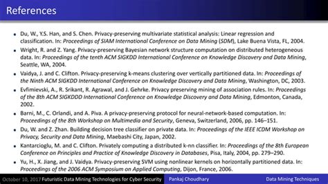 Futuristic Data Mining Technologies For Cyber Security Ppt